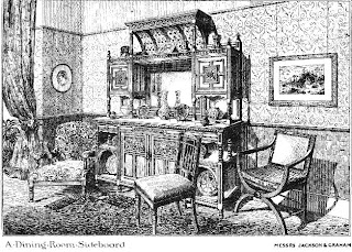 VICTORIAN INTERIORS AND MORE: THE DINING ROOM circa 1880