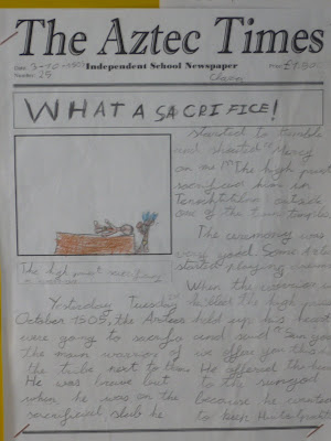 MAIREAD: AZTEC newspaper articles