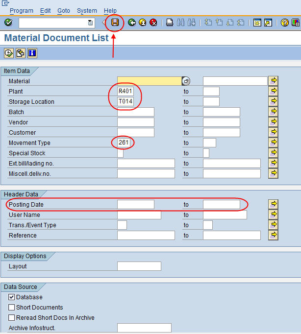 Sap Knowledge Sharing Creating Dynamic Date Variant In Standard Report