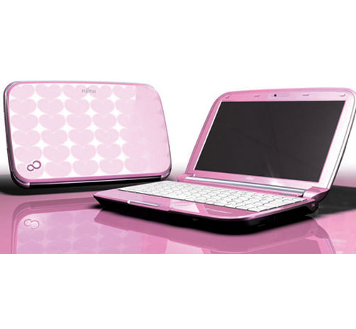 electronics: MH380 Fujitsu Laptop Cool Pink Color bandaged