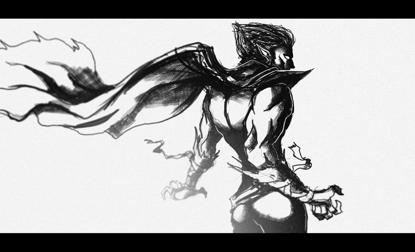 RACKET-PUNCH!: Daily Sketch Challenge- Nightmare (Marvel Comics)