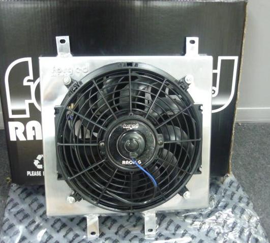 T1Racing: Forged Racing High Speed Radiator Fanshroud