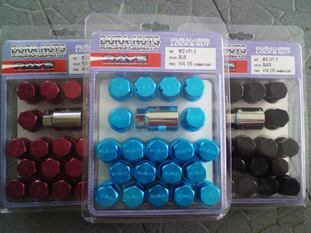 T1Racing: Ray Dura Wheel Nuts 20Pcs