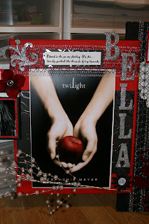 Twilight Scrapbook Canvas Art: Twilight Canvas Art
