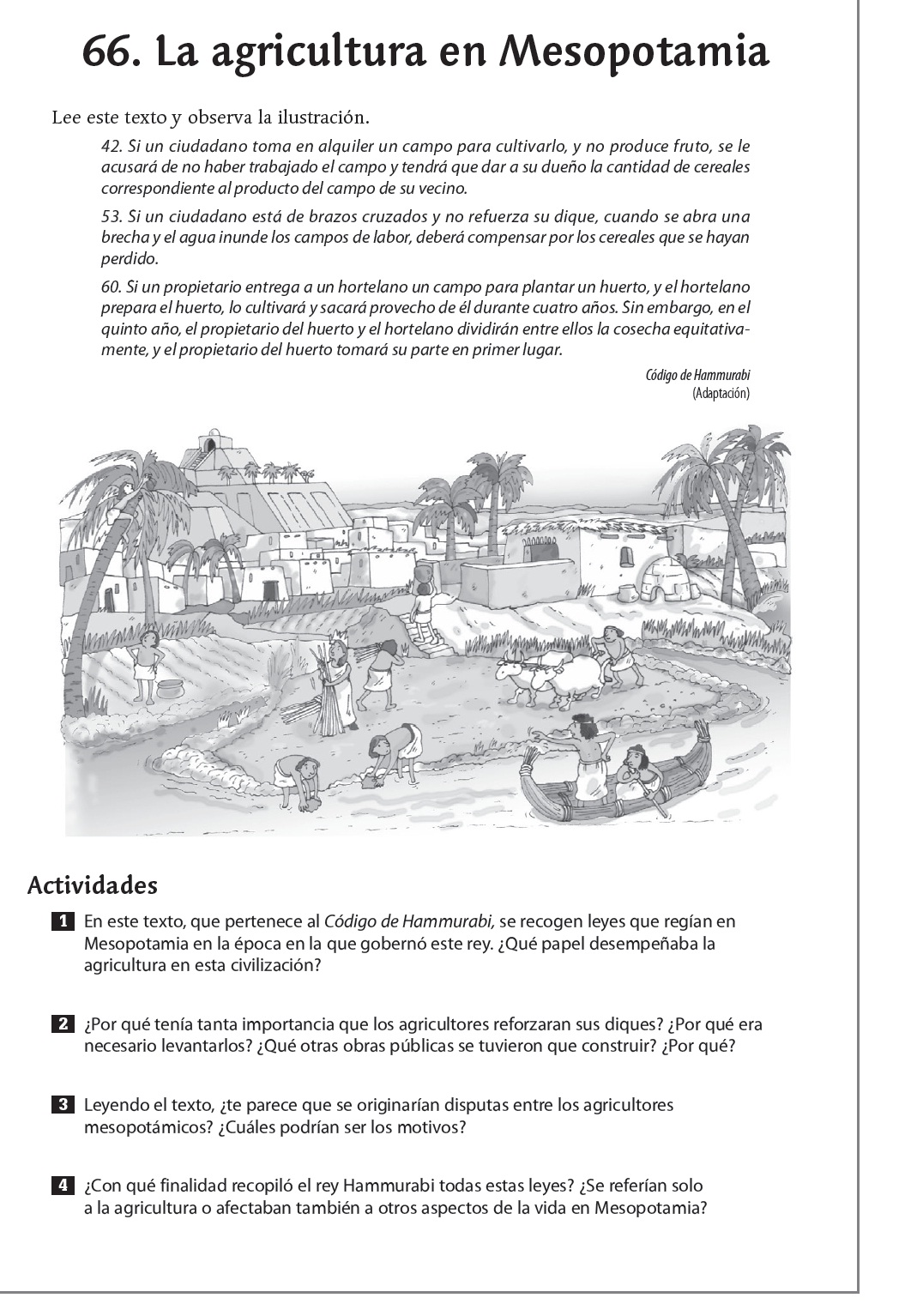 profesor maxi rey: la agricultura en mesopotamia