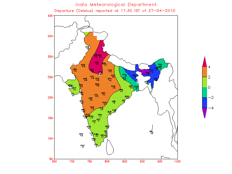 Vagaries of the Weather ©: April 2010