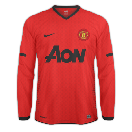 MERCURIAL MIRACLE: Manchester United Home Kit 2010/2011.