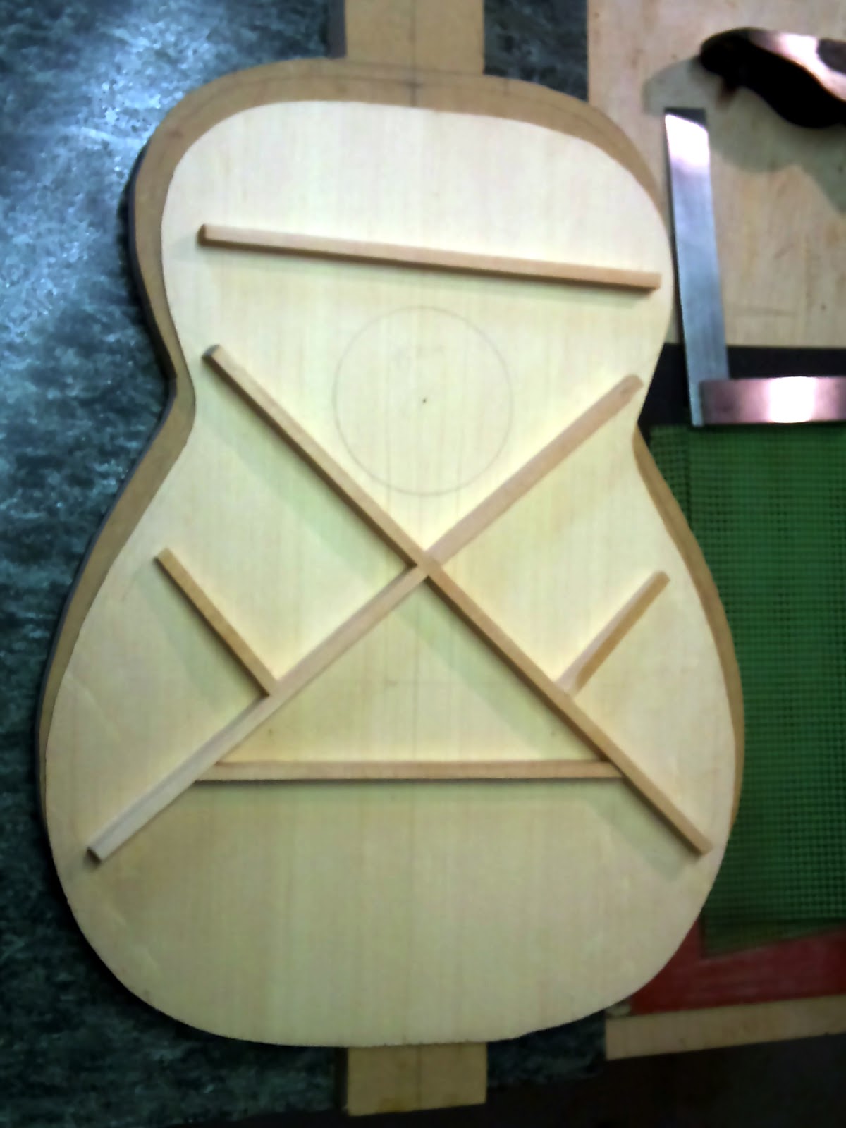 ThreeQuartersLeft: Building the acoustic guitar body