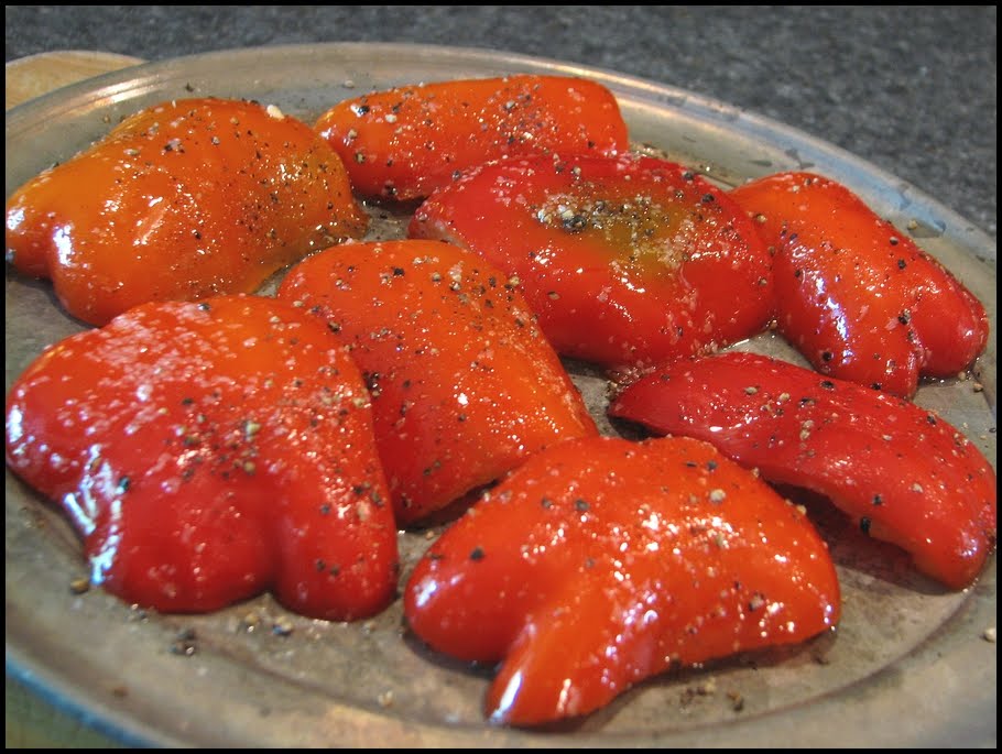 Fat Johnny's Front Porch: Roasted Sweet Red Peppers