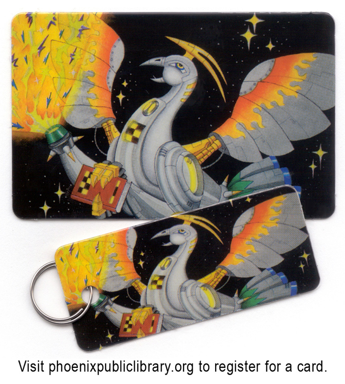 Retiring Guy's Digest: Phoenix Public Library Card Design