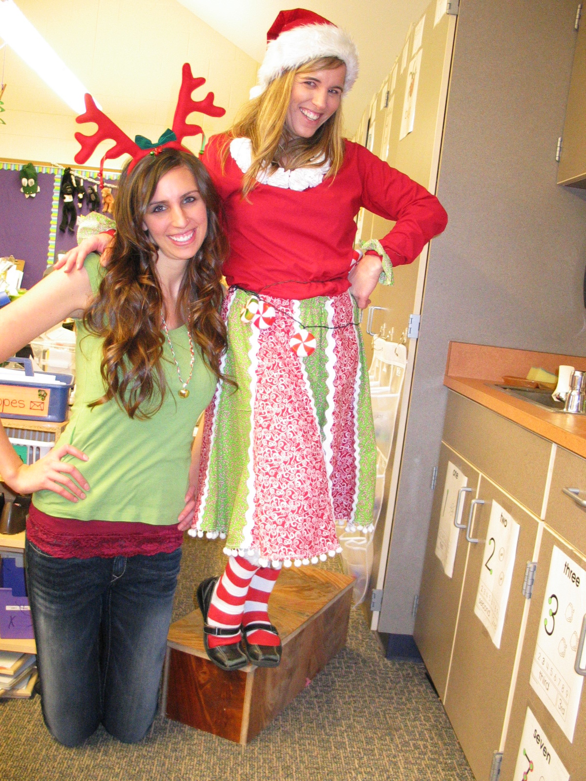 One Spin on the Marble: Crazy Christmas CLothes...the tradition continues!