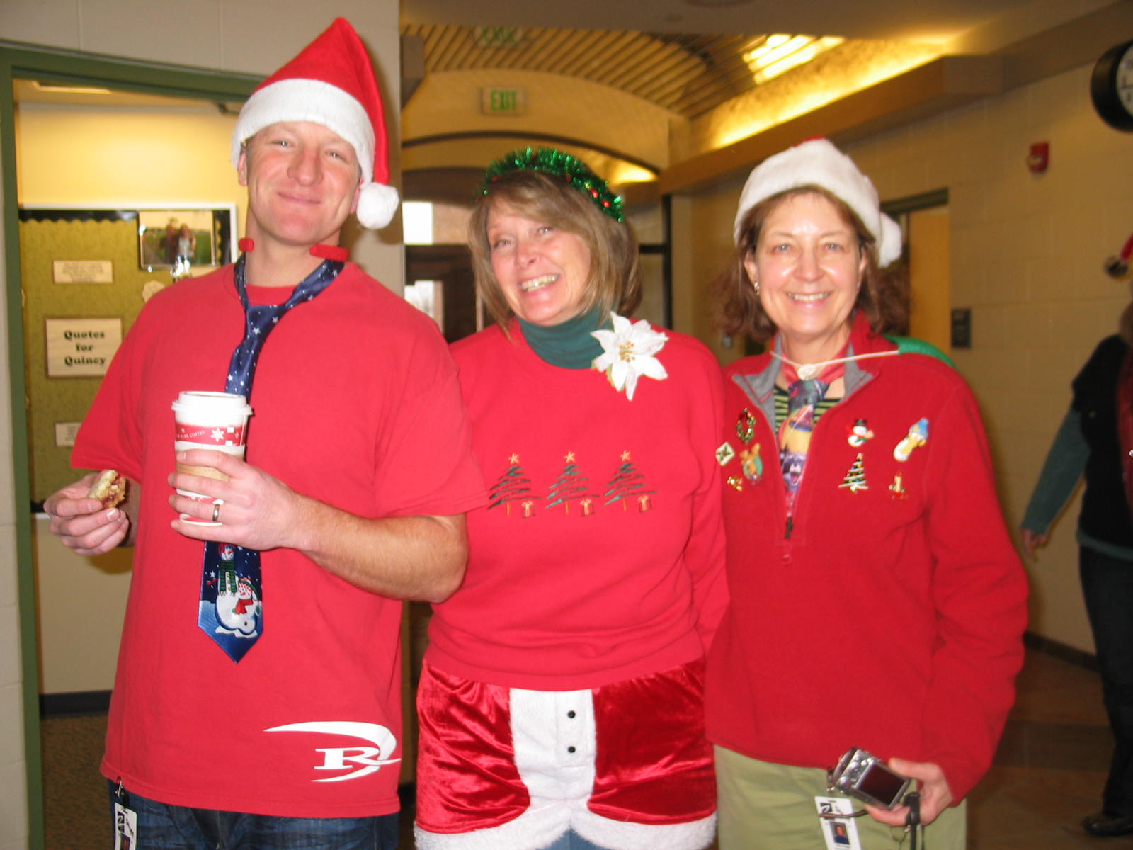 One Spin on the Marble: Crazy Christmas CLothes...the tradition continues!