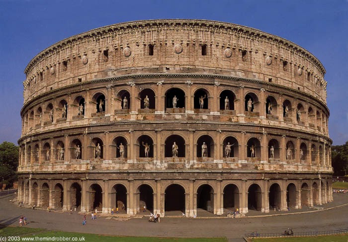Architecture Slide Test Research: Colesseum 80AD