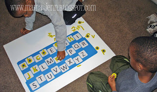 ABC File Folder Game {the MANY possibilities}