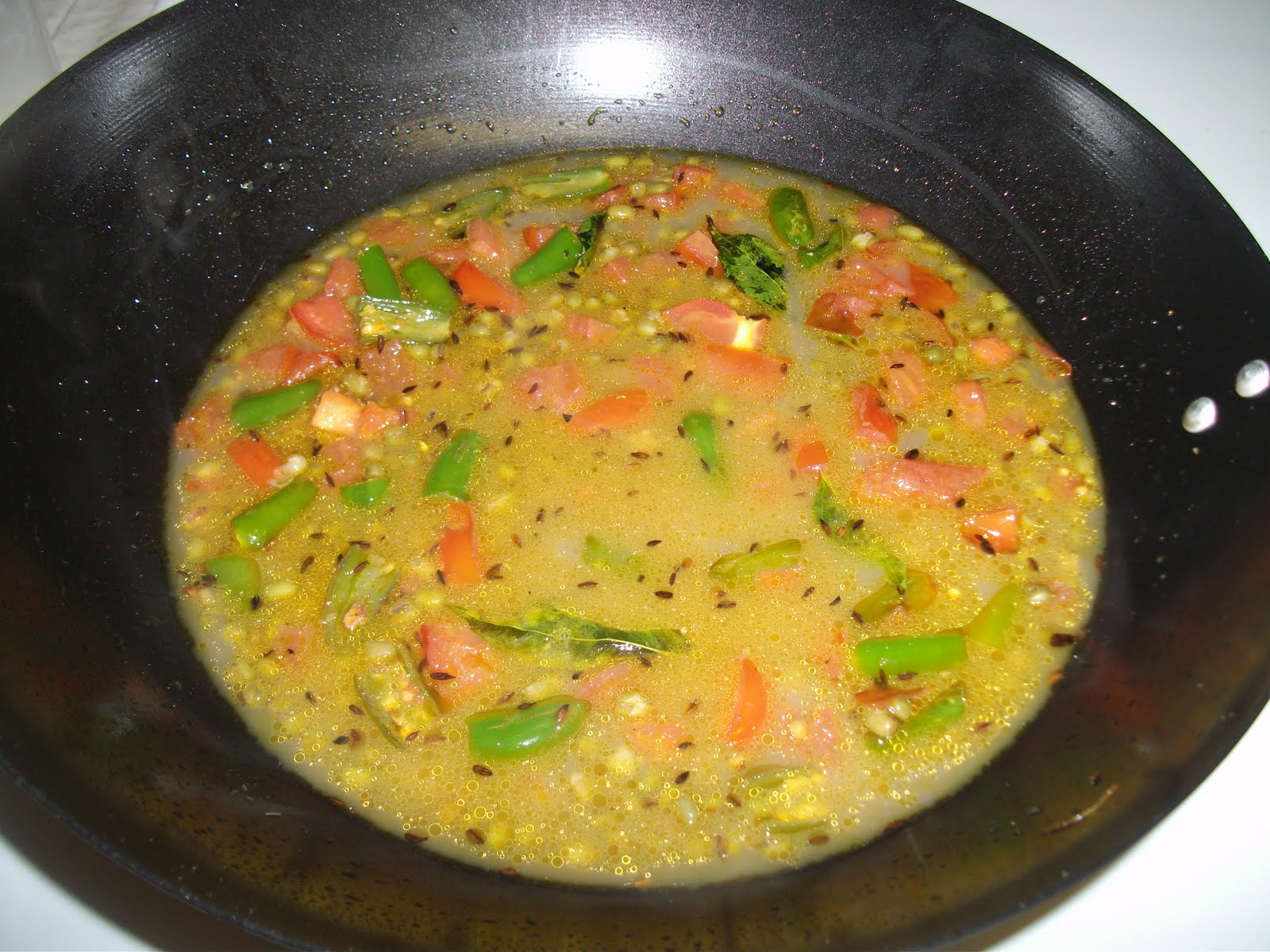 Lets Cook Something: Whole Green Moong Daal