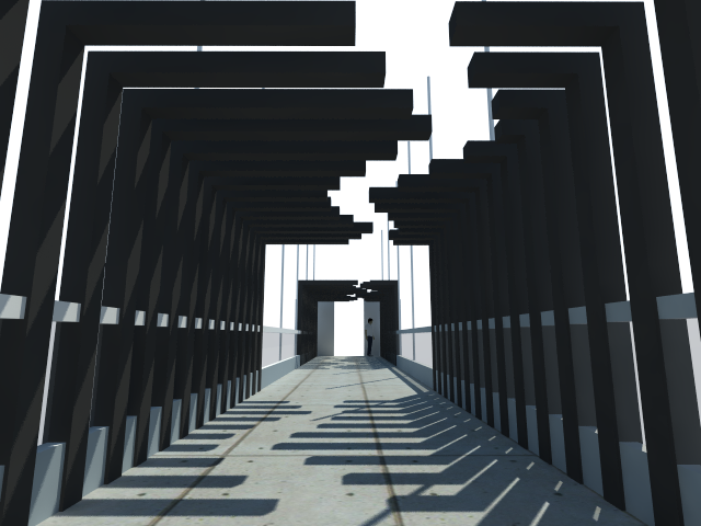 Architectural design 5.: walkway design