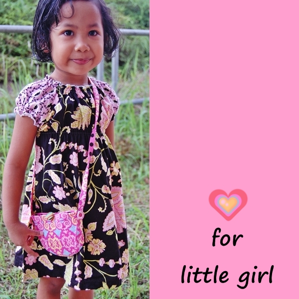 Sew Retro Chic!: Tutorial : Little Girl Sling Pouch