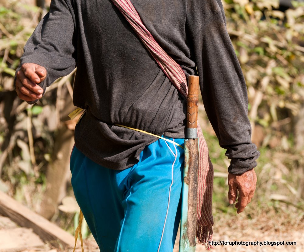 Tofu Photography: Machete man