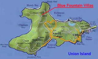 Union Island (St Vincent et les Grenadines): Union Island - Situation ...