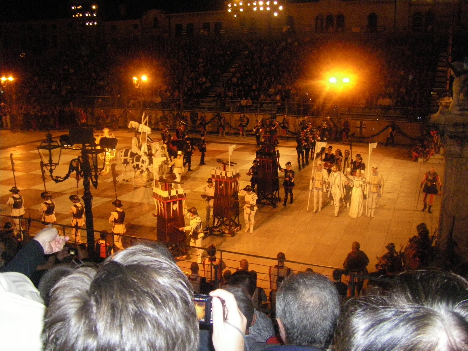 Adventures in Italy: Marostica Human Chess Game