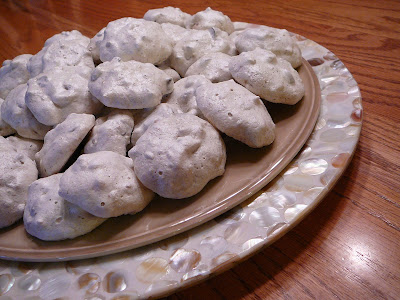 The Changeable Table: Baked "Divinity" Cookies - hard to describe ...