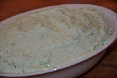 The Changeable Table: Green Jello Cream Cheese Salad - it's a Utah thing...