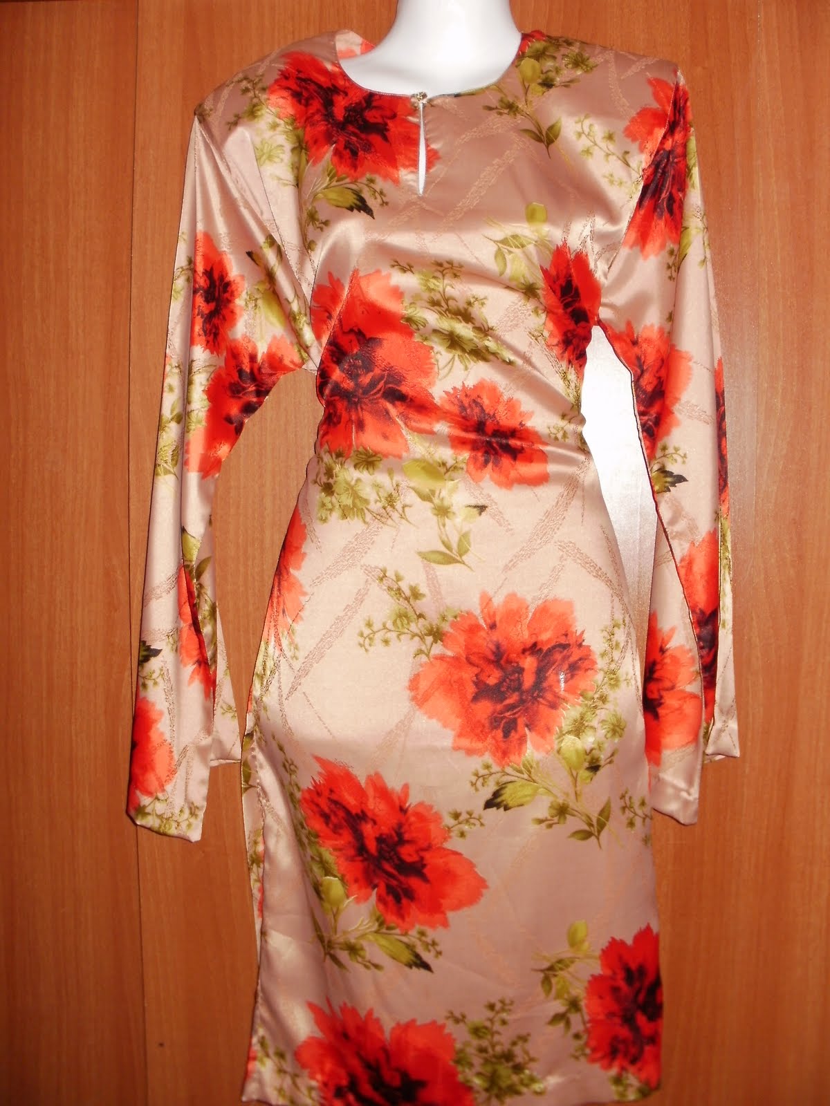 AinSyirah Collection Online Shopping: Baju Kurung Corak Bunga