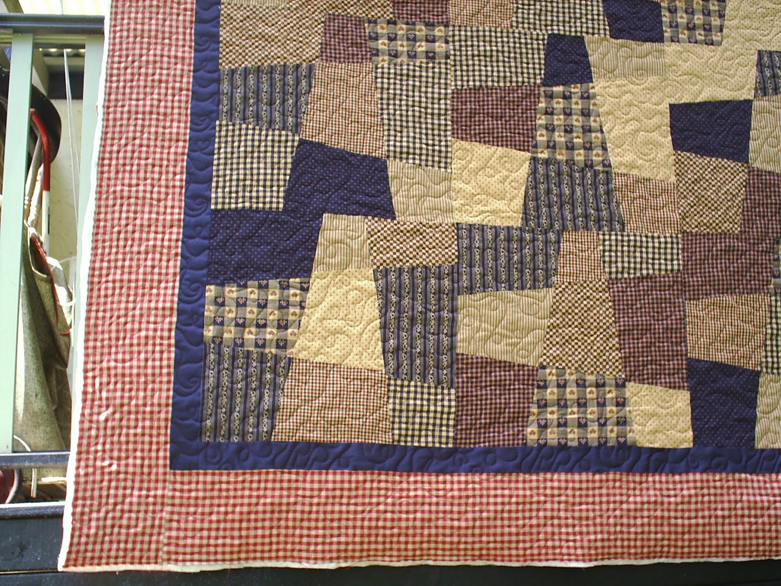 Waterfall Manor Quilting: stack and slash quilt