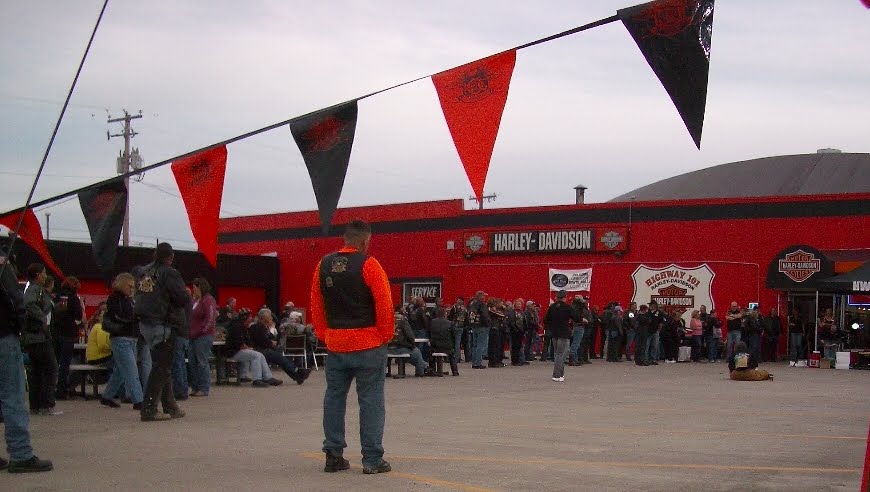 My new ride: HOG rally at Harley shop
