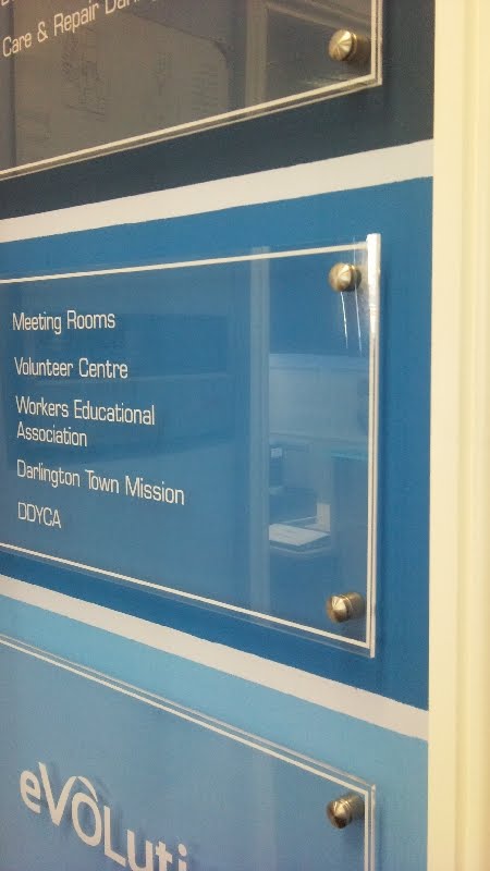 The Green I Signs Blog: eVOLution Darlington - Interior Directory ...