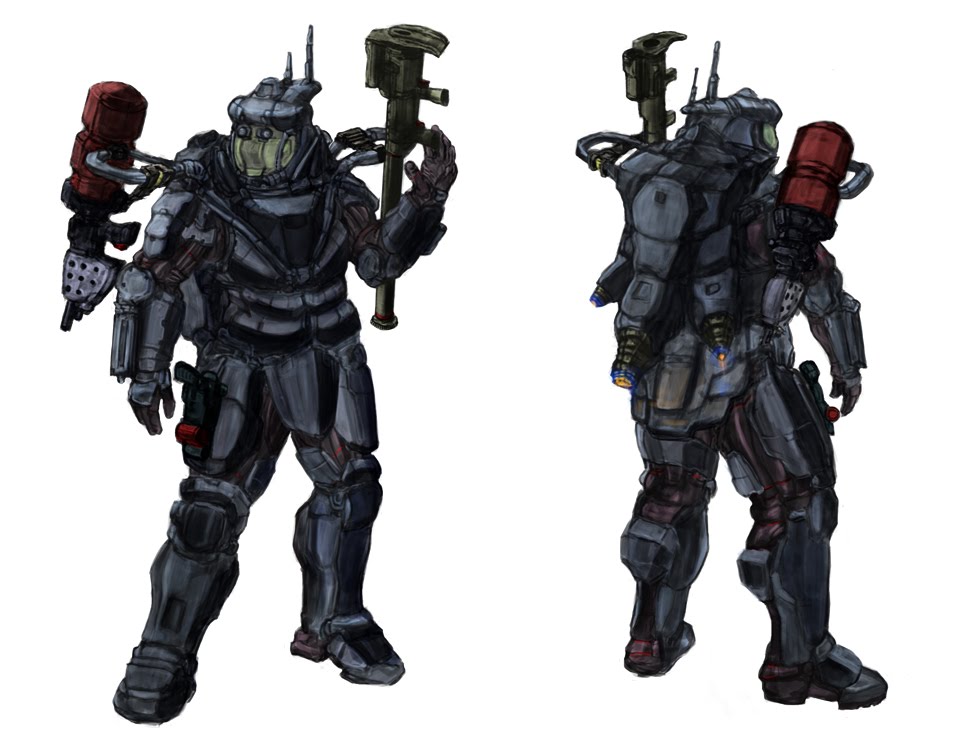 John McKenna Illustration: Welcome to the Mobile Infantry! 7