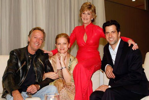 FAMOSOS PARENTES DE CELEBRIDADES INTERNACIONAIS: PETER FONDA E JANE ...