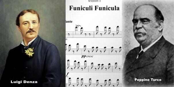 Lalus fecit - partituras coro y letras: Funiculi, funicula