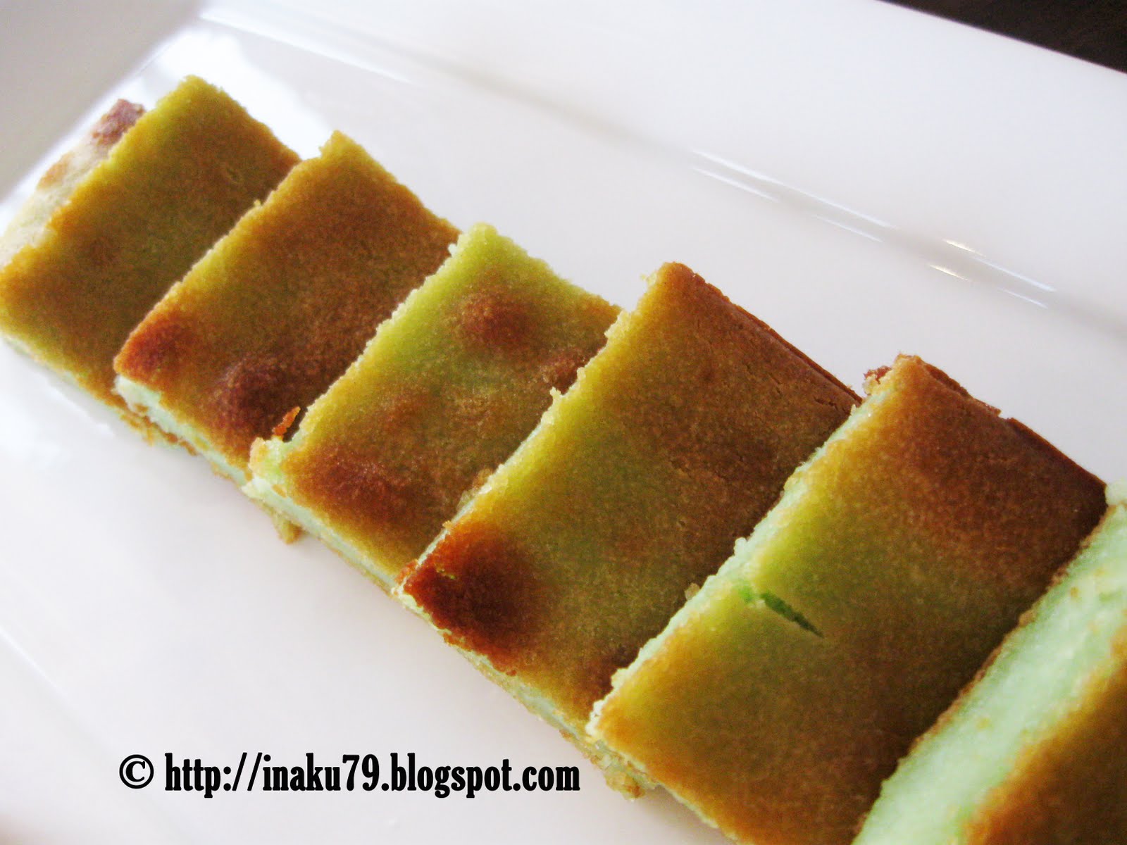 INAKU'S NOTES: KUIH BAKAR PANDAN