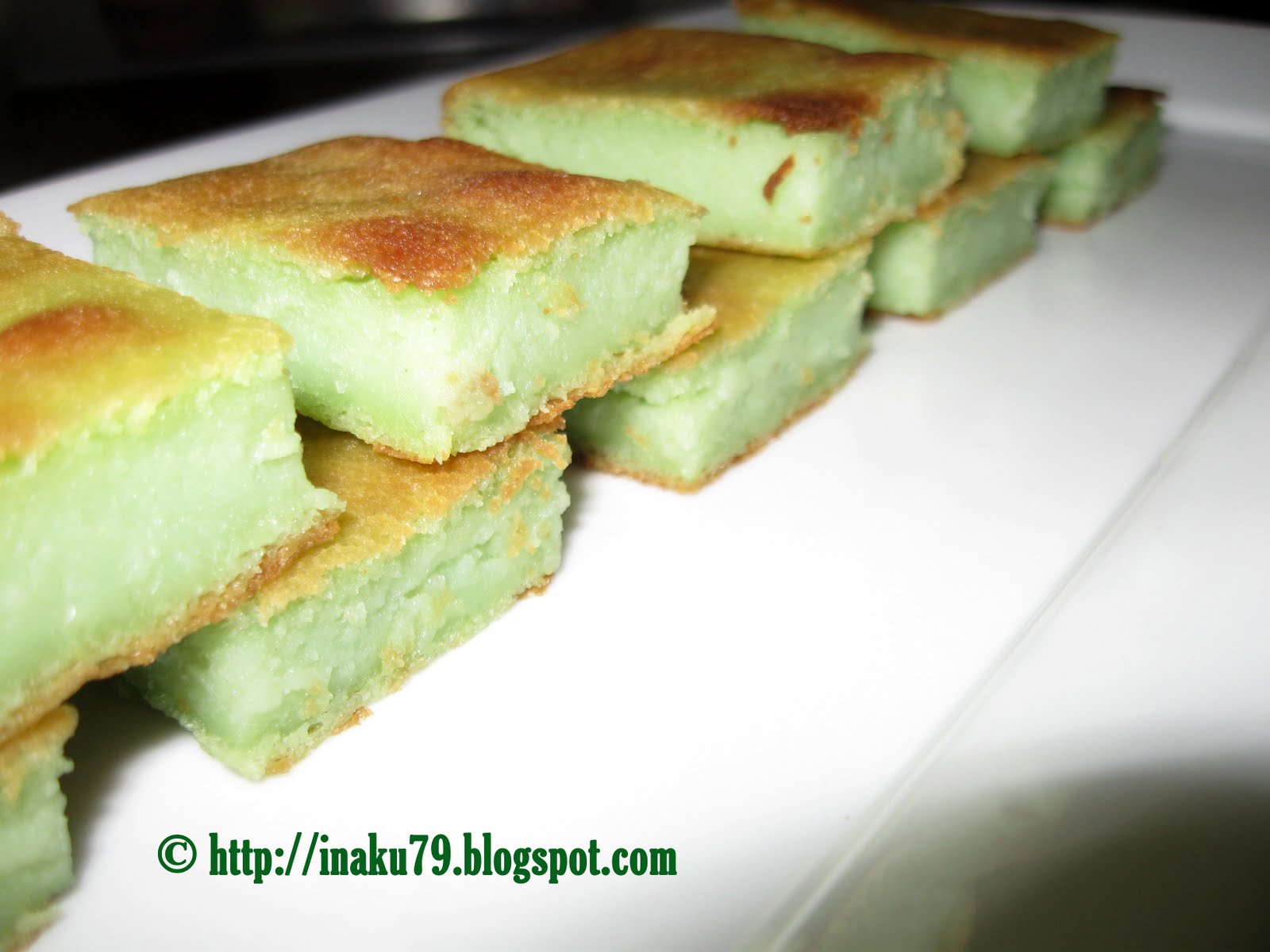 INAKU'S NOTES: KUIH BAKAR PANDAN