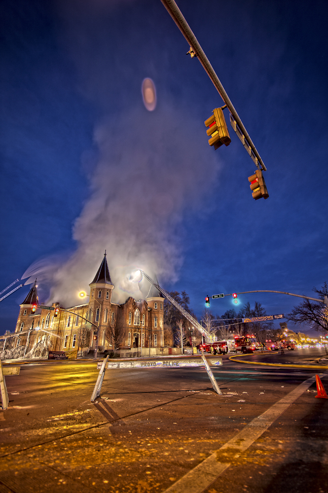 nathaniel ray photography: PROVO TABERNACLE FIRE!!