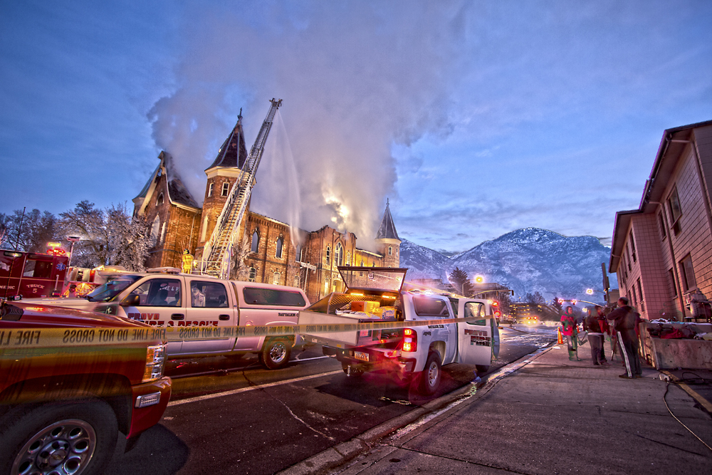 nathaniel ray photography: PROVO TABERNACLE FIRE!!
