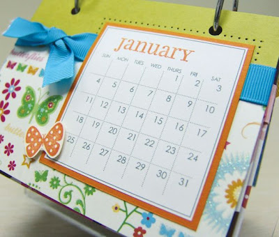 D world of Marlene: My First Handmade Calendar