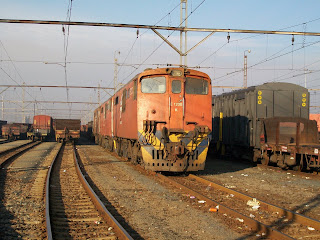 South African Railway News: Leeuhof yard