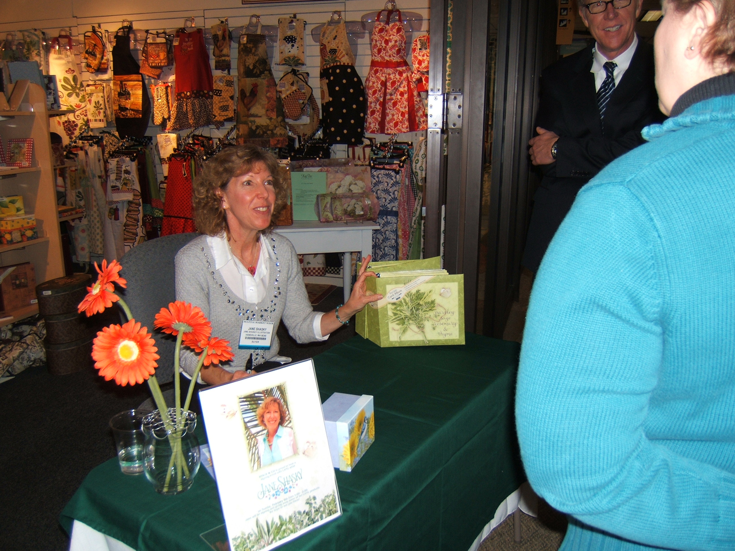 Jane Shasky's Blog: Seattle Gift Show signing