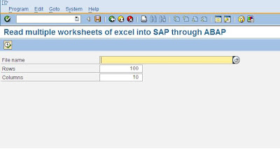 ABAPx.in: Upload data from multiple worksheets of an excel file into SAP