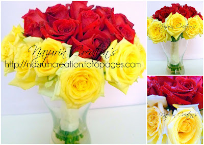 Nazurin Creation's: Bunga Tangan : Fresh Flower - Lily