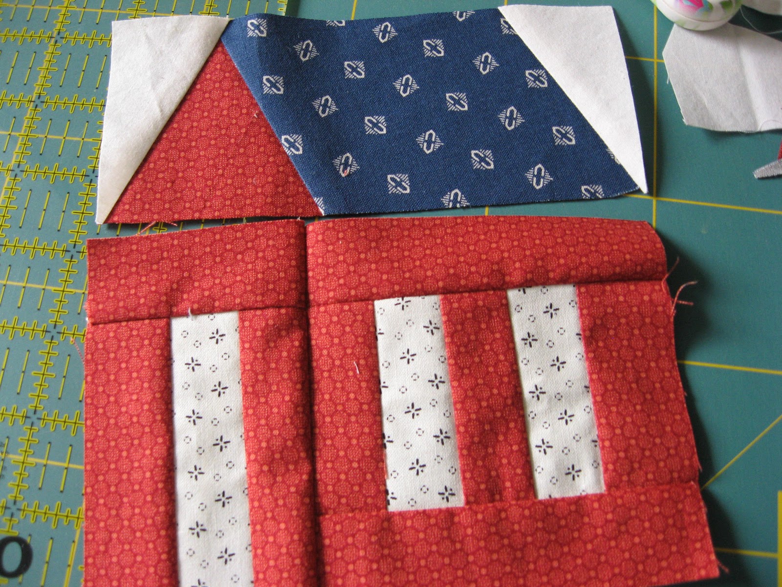 The Sanguine Stitcher: Civil War Quilt Blocks 4/52 - Texas Tears