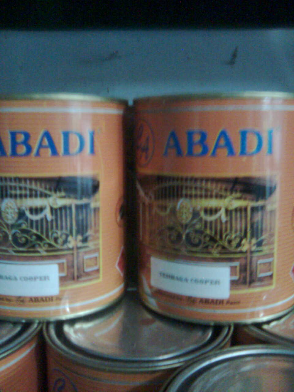 KERAJINAN BESI TEMPA TEGAL: CAT TEMBAGA & MAS