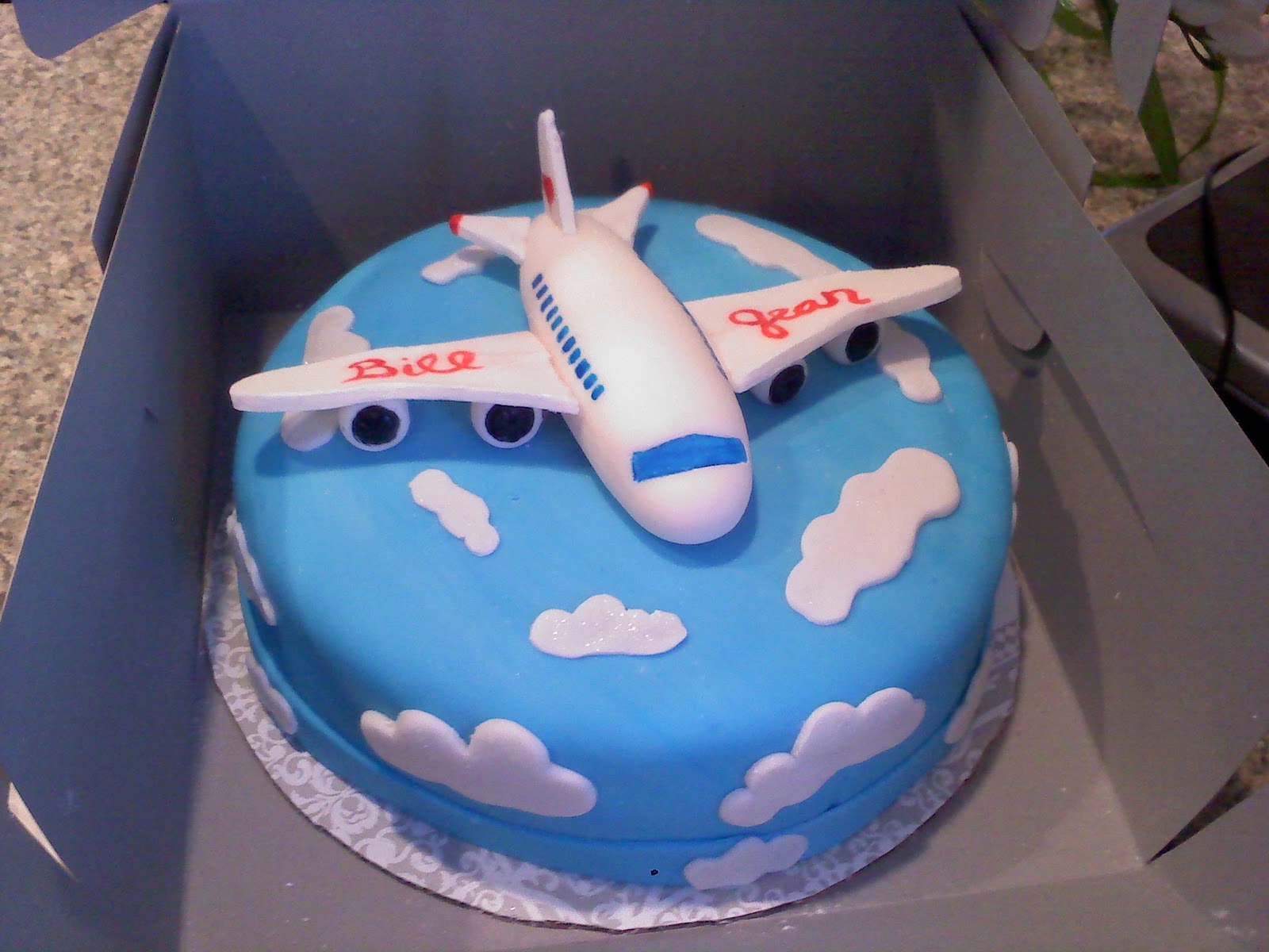 The Sweet Life: 747 cake