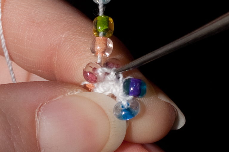 In the Loop: How to Crochet a Bead Rope