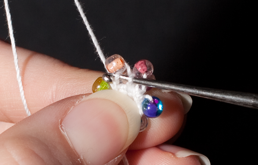 In the Loop: How to Crochet a Bead Rope