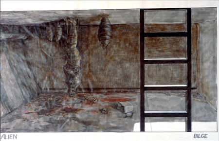 Alien Explorations: Alien: Cocoon scene