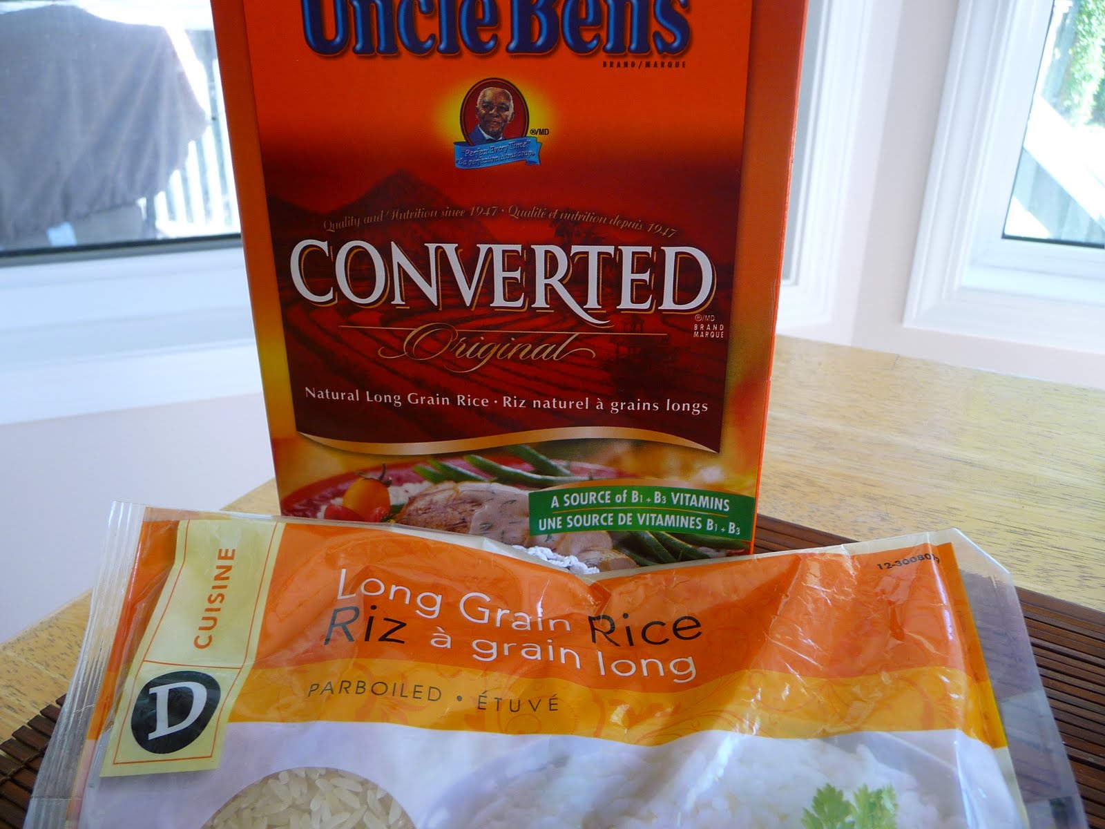 LittleRedSaid.......: Converted = Parboiled Rice....Food for Thought