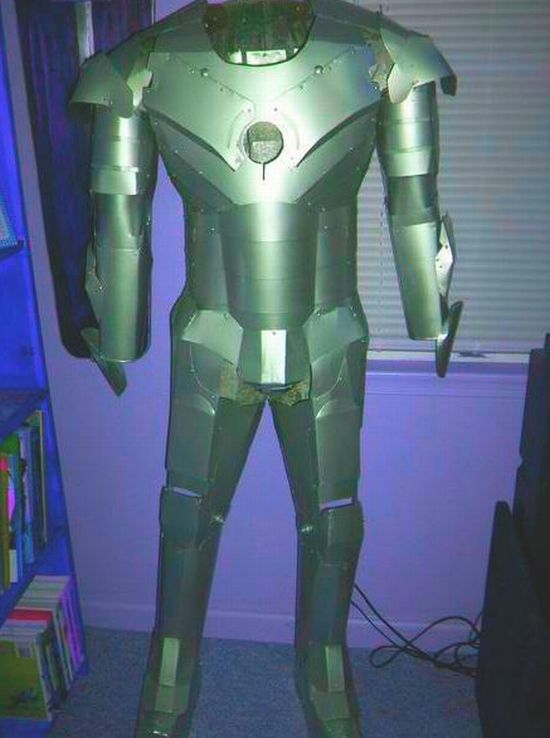 Mostly Here: Homemade Iron Man Suit